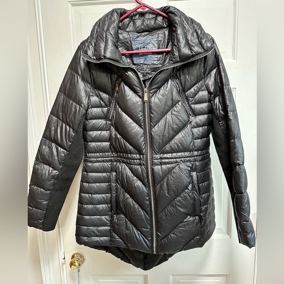 Saks Fifth Avenue | Jackets & Coats | Saks Blue Down Jacket Packable ...